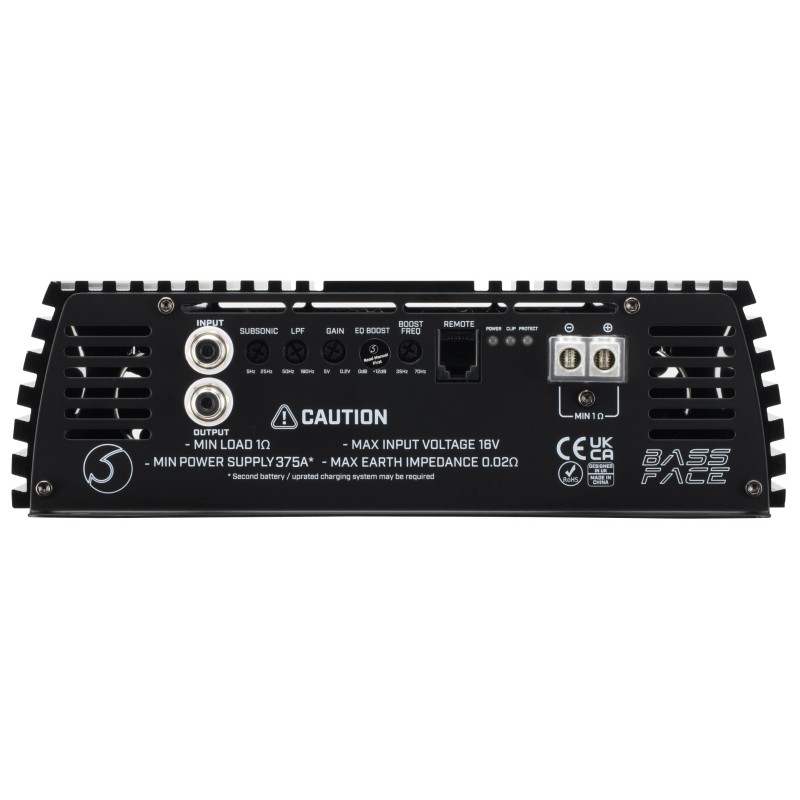 Amplificatore Bass Face Team 5000/x1D 5000 Watt Rms 1Ω Classe D per ...