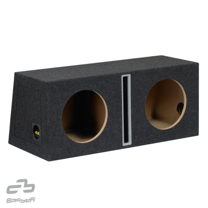 BASS BOX 70 Litri Per 2 Subwoofer da 25 Cm In Cassa Reflex